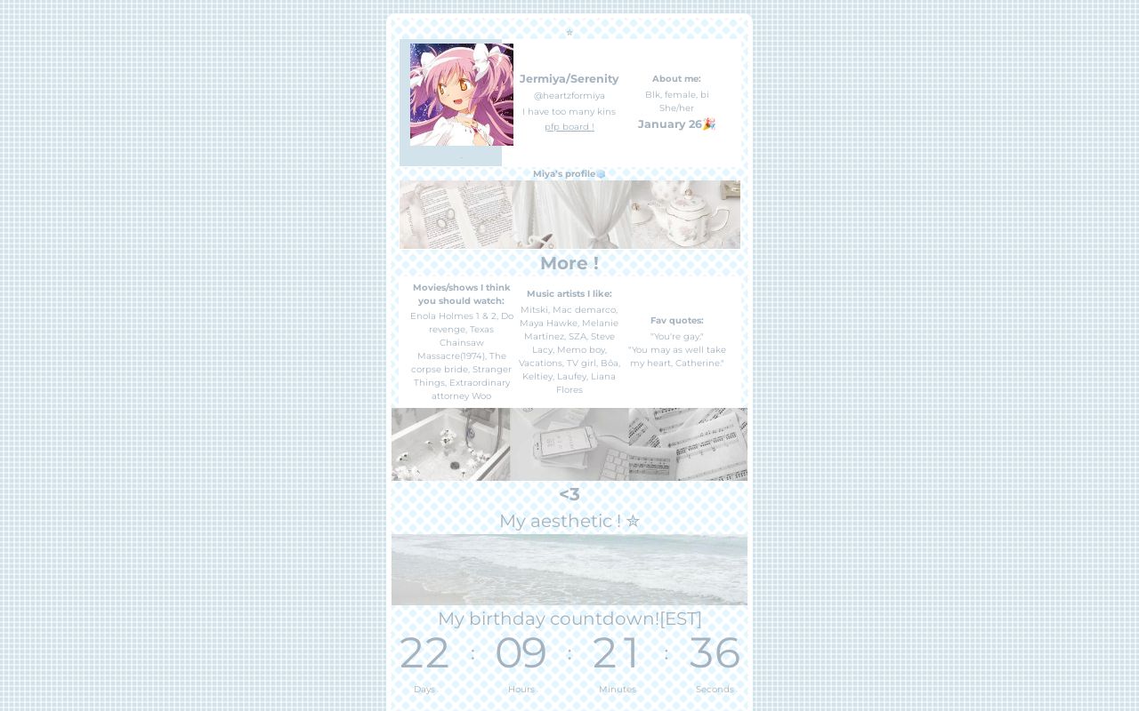 🌨️ 𝙈𝙞𝙮𝙖’𝙨 𝙬𝙚𝙗